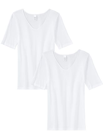 Speidel Hemd 1/4 Arm 1256 Natascha 2er Packung wei&szlig; 42