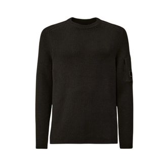 C.P. Company C.p. Company, Homme, Pulls, Noir, Taille: L Maglia 100% Lana