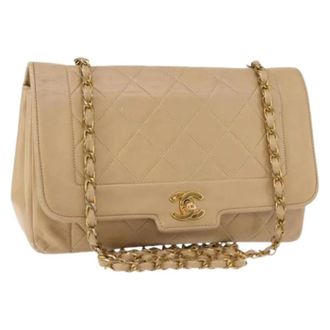 Chanel Pre-owned Vintage Schultertasche - - Pre-owned - Damen - Beige - ONE SIZE