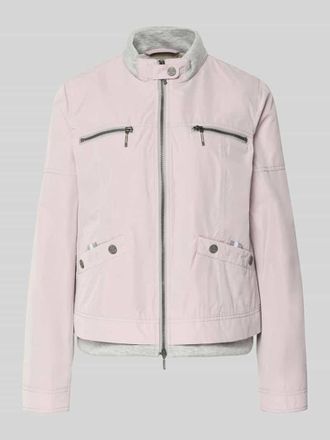 AMBER & JUNE Jacke mit Zweiwege-Rei&szlig;verschluss