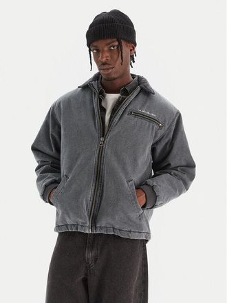 Quiksilver Jeansjacke Shaper Pad EQYJK04174 Grau Regular Fit