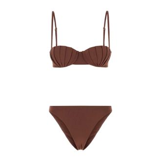AMOTEA Serena Bikini - - Swimwear - Damen - Braun - XS