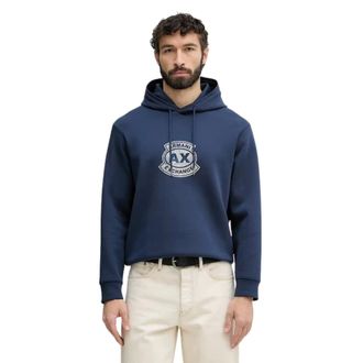 A|X Armani Exchange Herren, Sweatshirts & Hoodies, Blau, XLGr&ouml;&szlig;e