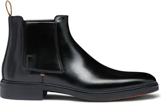Santoni Homme, Chaussures, Noir, Taille: 41 EU Bottines Chelsea Faciles