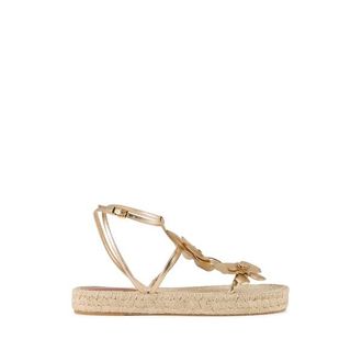 Zimmermann Sandales fleur en cuir