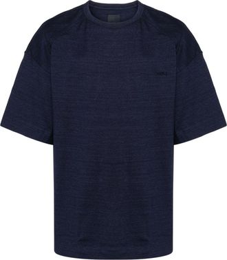 Juun.J T-Shirt aus Single-Jersey - Blau