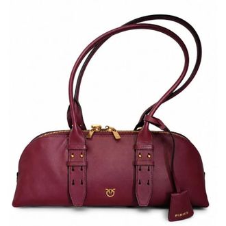 Pinko Pinko, Femme, Sacs, Violet, Taille: ONE Size Bowling Horizontal Big