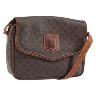 Celine Sac Bandouli&egrave;re Vintage Pre-owned - Femme - Pre-owned - Brun - Taille: ONE Size