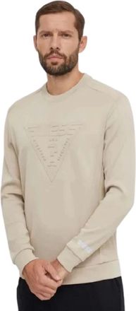 Guess Homme, Sweatshirts et sweats &agrave; capuche, Beige, Taille: 2XL Scuba SweaT-shirt
