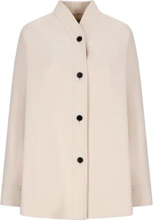 Dior Femme, Vestes, Beige, Taille: 38 FR Overshirt