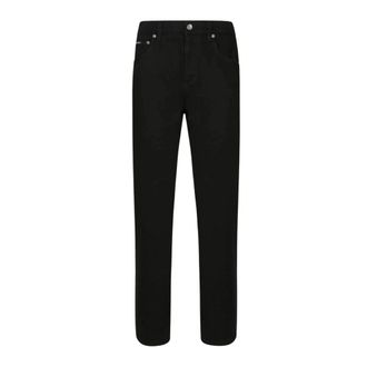Dolce & Gabbana Jeans mit mittelhohem Bund - - Jeans - Damen - Schwarzk - L