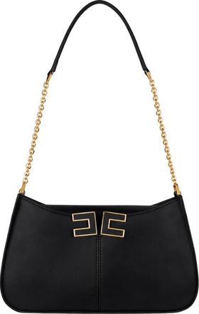 Elisabetta Franchi Femme, Sacs, Noir, Taille: ONE Size Sac bandouli&egrave;re