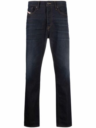 Diesel jean D-Fining fusel&eacute; - Bleu