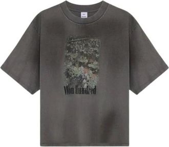 Won Hundred Homme, Tops, Gris, Taille: S T-shirt Houston Casino