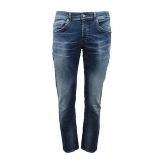 Dondup Homme, Jeans, Bleu, Taille: W38 Pantalon Skinny Fit