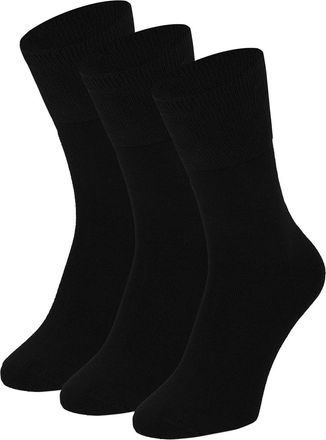 Apollo Diabetikersocken APOLLO 3er Pack, Gr. 35 (38), schwarz, Elasthan, Polyamid, Viskose, unifarben, Socken, mit temperaturregulierender Funktion, Topselle