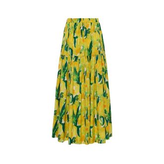 La DoubleJ Oscar Rock - - Skirts - Damen - Mehrfarbig - XL