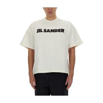 Jil Sander T-Shirts - - Tops - Herren - Wei&szlig; - XL