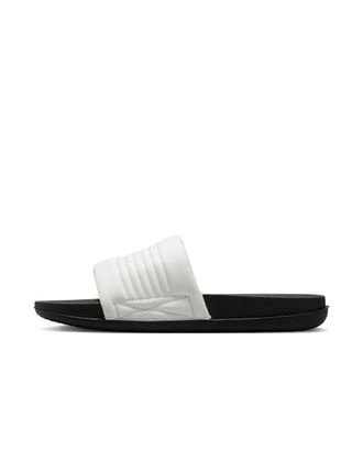 Nike Herren OFFCOURT Adjust Slide Sneaker, Summit White/Summit White-Black, 49.5 EU