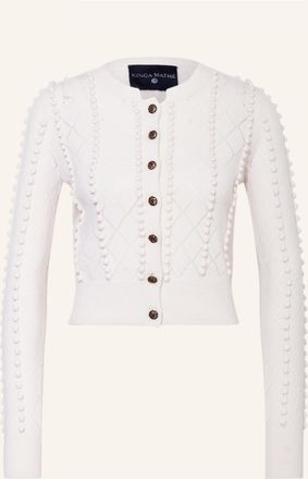 Kinga Mathe Kinga Mathe Strickjanker Aus Cashmere weiss