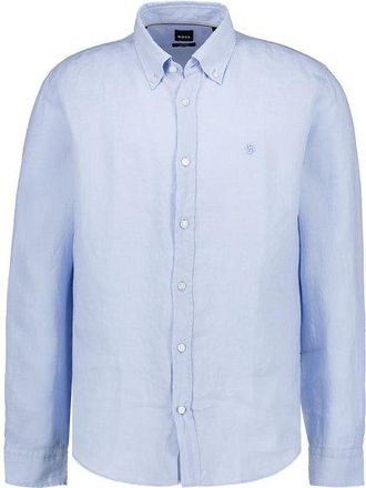 HUGO BOSS Herren Hemd blau
