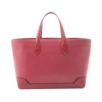 Herm&egrave;s Pre-owned Cuir sacs-main - Femme - Pre-owned - Rouge - Taille: ONE Size