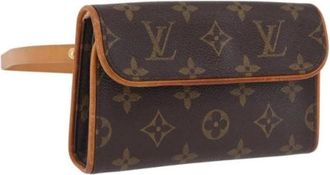 Louis Vuitton Sac banane Monogram en toile pr&eacute;-poss&eacute;d&eacute; - Femme - Pre-owned - Brun - Taille: ONE Size