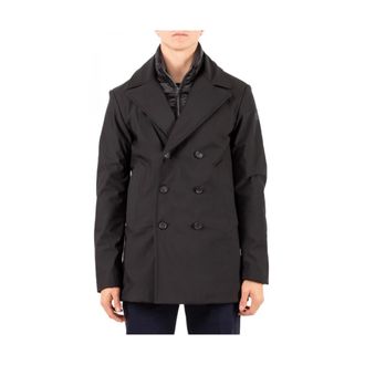 Hetreg&oacute; Stellan Raincoat - - Jackets - Herren - Schwarzk - 2XL