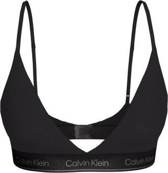 Calvin Klein Femme, Sous-v&ecirc;tements, Noir, Taille: 40 FR Lightly Lined Triangle
