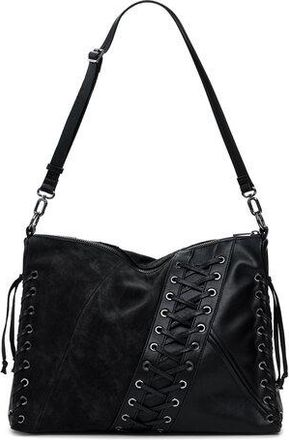 Desigual Handtasche Tango Patch Lei 25WAXP79 Schwarz
