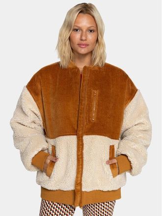 Billabong Bomberjacke Wave Melody EBJJK00114 Écru Regular Fit