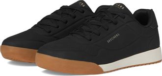 Skechers Damen Zinger 2.0 The Arwen Sneaker, Black Durasuede, 38 EU