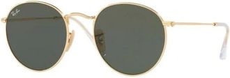 Ray-Ban Homme, Accessoires, Jaune, Taille: 50 MM Round Metal