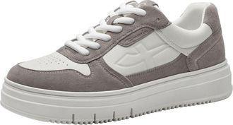 Tamaris Damen Sneaker Wechselfußbett; White/Grey, EU 41