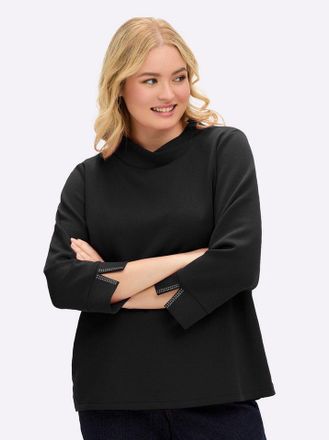 Sheego Sweater Sweatshirt 3/4-Arm