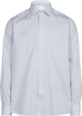 Eton Chemise slim &agrave; motif en coton