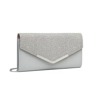 Miss Lulu Élégant sac à bandoulière avec chaîne pour femme - sac à main de soirée pour les fêtes, les mariages et les événements spéciaux