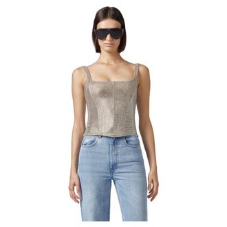Giuseppe Di Morabito Femme, Tops, Gris, Taille: 40 FR Top