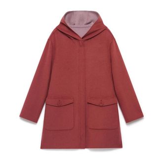 Maliparmi Double Wool Jacket - - Coats - Damen - Rot - L