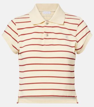 Paco Rabanne Polohemd aus Baumwoll-Piqu&eacute;