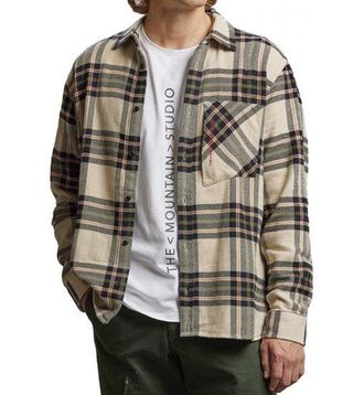 The Mountain Studio Overshirt M - Langarmshirt - Herren