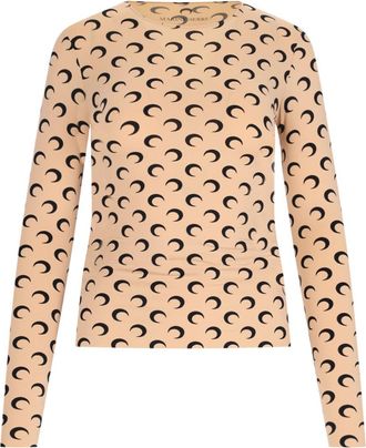Marine Serre Top Logo Moon