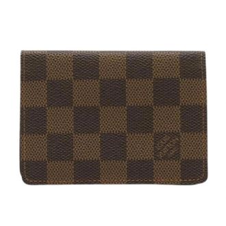Louis Vuitton Pre-owned Damier Visitenkartenetui - - Pre-owned - Damen - Braun - ONE SIZE