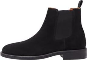 Selected Homme Slhjoseph Suede Chelsea Boot Bottes, Noir, 45 EU