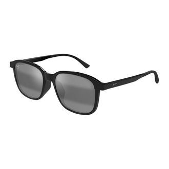 Maui Jim Gl&auml;nzende schwarze Sonnenbrille - - Accessories - Herren - Schwarzk - 55 MM
