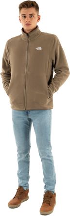 The North Face Herren Glacier Fleece Jacke, Mocha Brown, XL