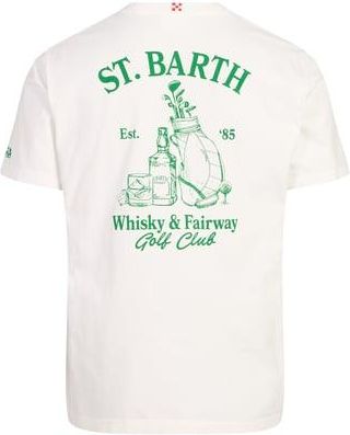 MC2 Saint Barth Tee-shirt droit imprim&eacute; en coton