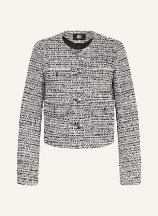 Riani Riani Boucl&eacute;-Jacke Mit Glitzergarn grau