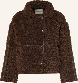 Neo Noir Neo Noir Teddyfell-Jacke Castor braun