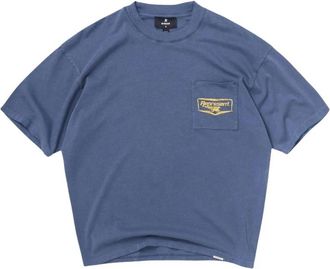 Represent Represent, Homme, Tops, Bleu, Taille: XL T-shirt avec imprim&eacute; au dos